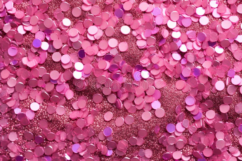 Pink glitter background stock illustration. Illustration of confetti ...