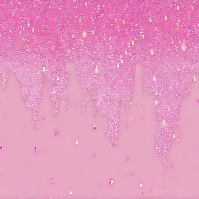 Pink Glitter Dripping Background Stock Illustrations – 221 Pink Glitter ...