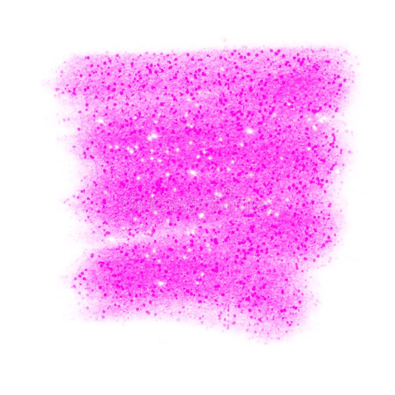 Pink Glitter Spot. Abstract Spot Pink Glitter Stock Illustration ...