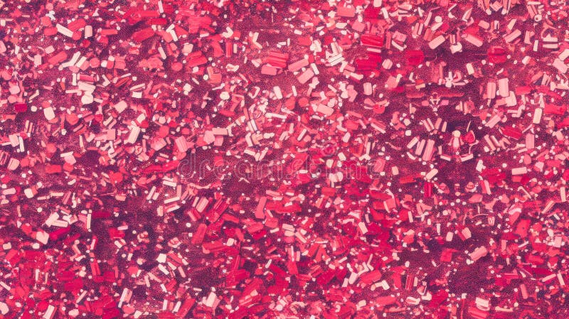 Pink Glitter Texture on a Flat Surface, Shiny Pink Particles Stock ...