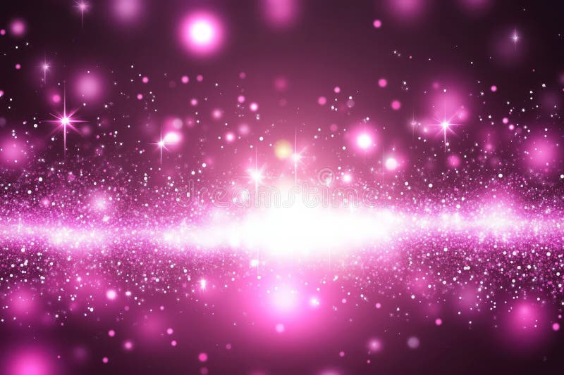 Pink Glitter Texture, with Sparkling Particles Catching the Light ...