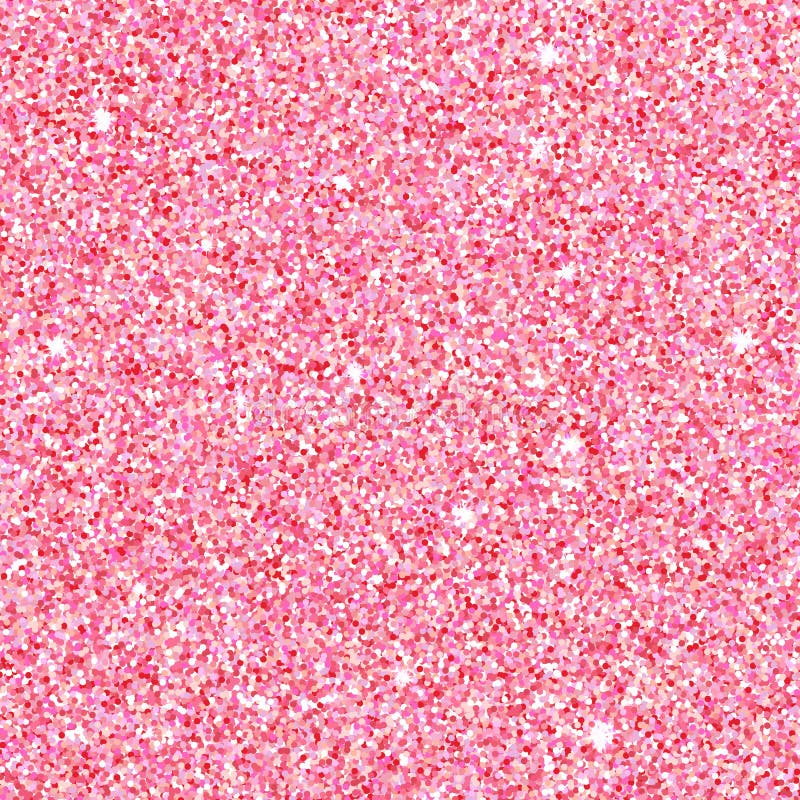 Pink Glitter Vector Background. Seamless Pattern Wedding Invitation ...
