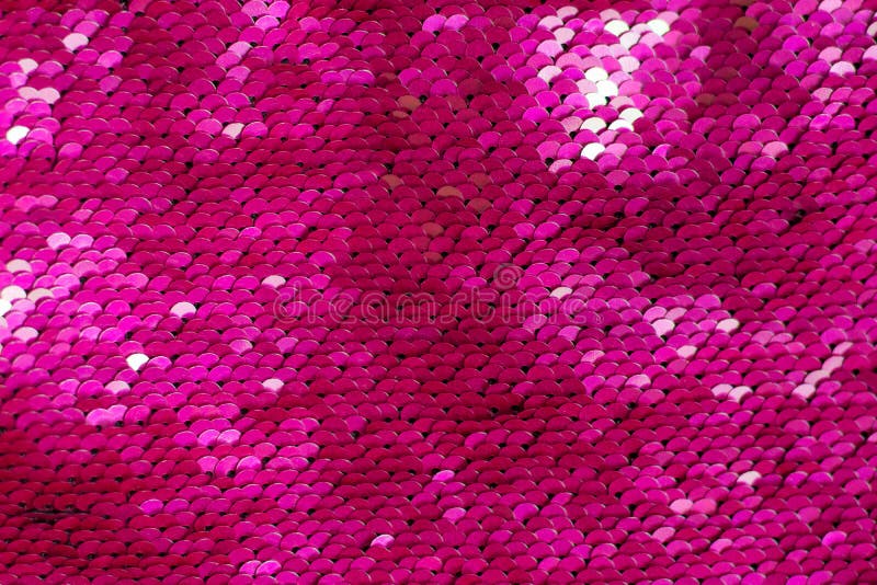 Pink Glittering Texture Background from Sequins. Stock Image - Image of ...