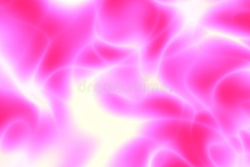 Pink Glowing Multidimensional Plasma Force Field. Abstract Glowing ...