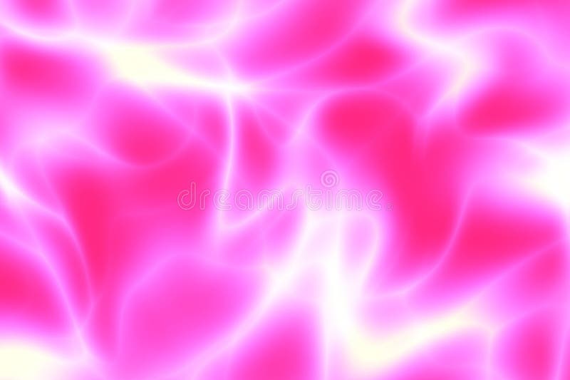 Pink Glowing Multidimensional Plasma Force Field. Abstract Glowing ...
