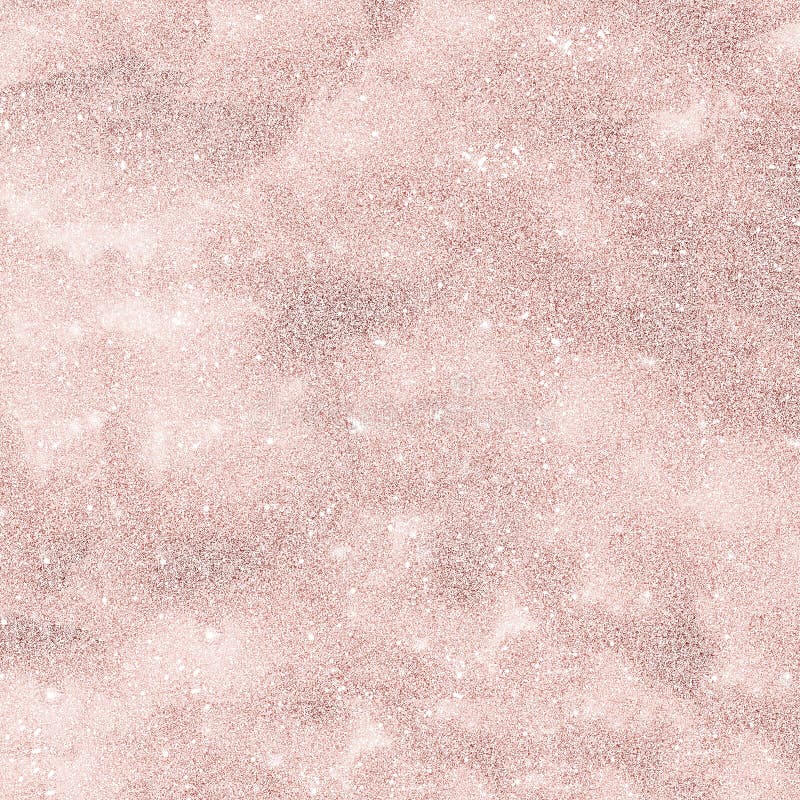 Pink Gold Dust Abstract Background. Sparkle Blush Design. Stock Photo ...
