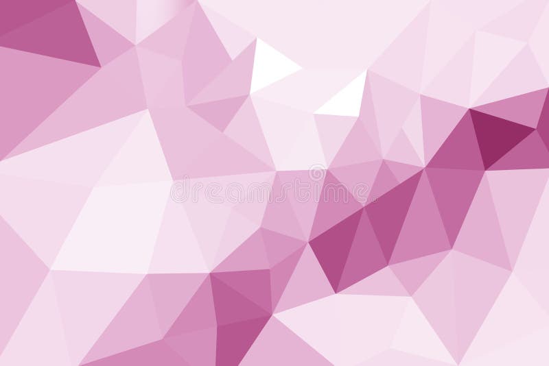 Pink Gradient Abstract Geometric Triangular Polygon Style. Graph Stock ...