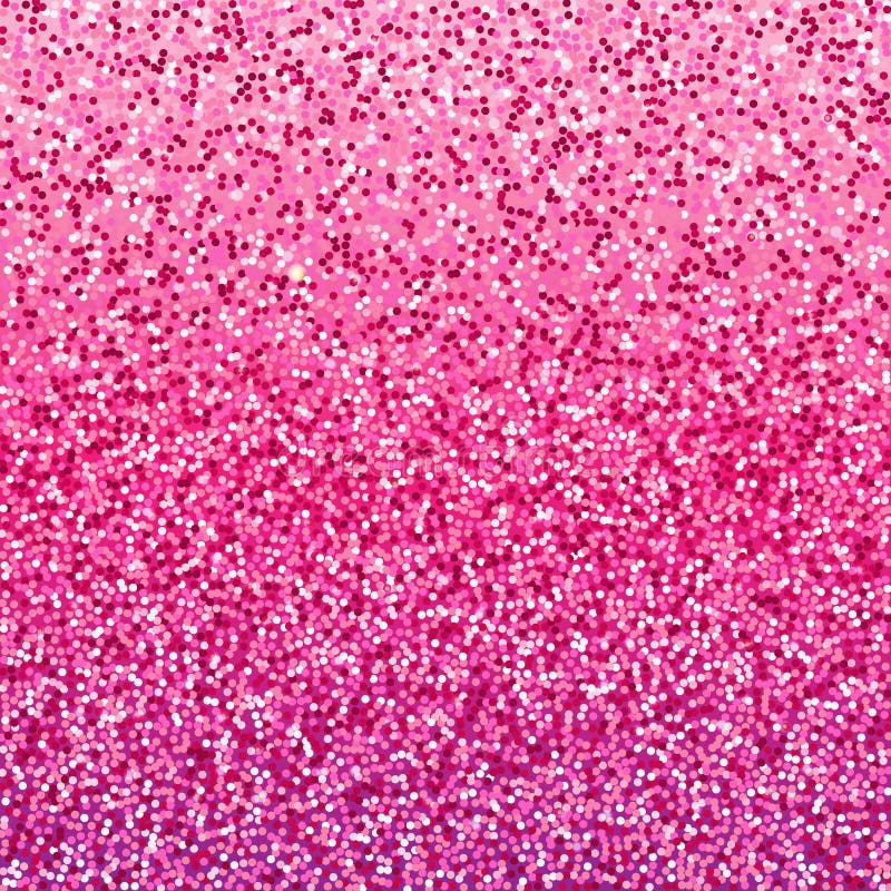 Pink Gradient Glittering Background. Ombre Sparkling Backdrop Stock ...