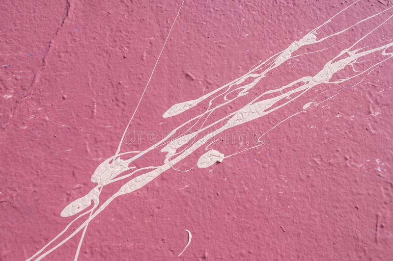 Pink Graffiti on the Wall Texture Stock Image - Image of paint, bomb ...