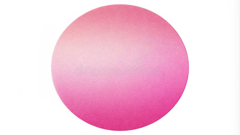 Pink Grainy Circle Overlay Color Gradient Diffused Effect Pink Sponge ...