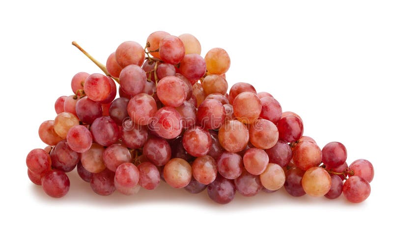 Pink grape stock photo. Image of nutrient, white, single - 188159990