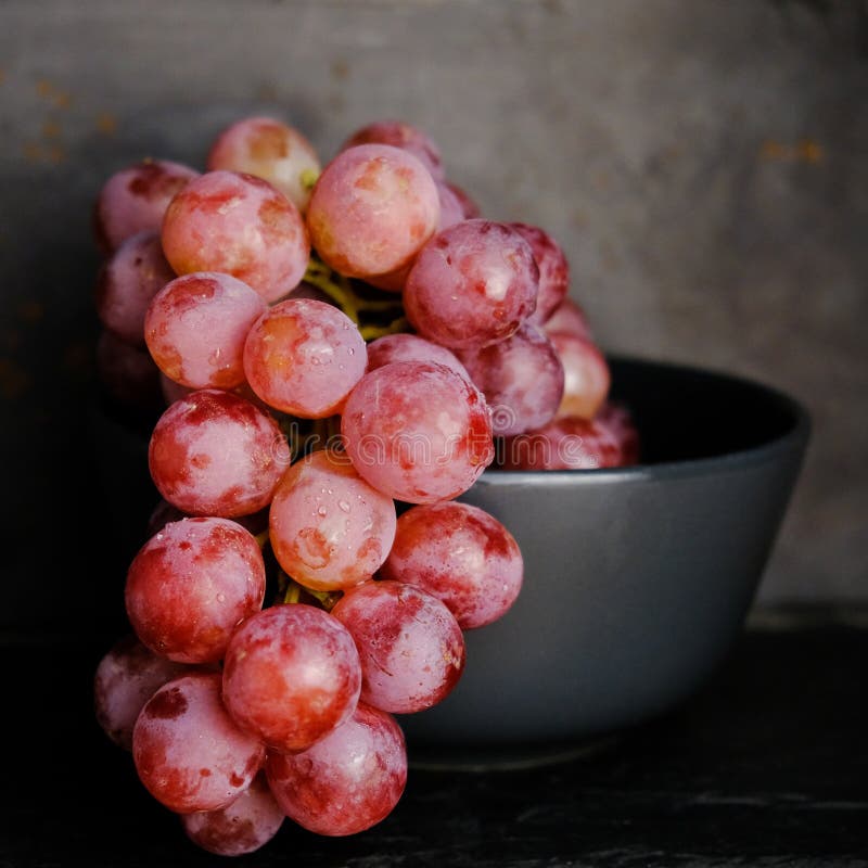 Pink grapes stock image. Image of bright, fruit, closeup - 99051899