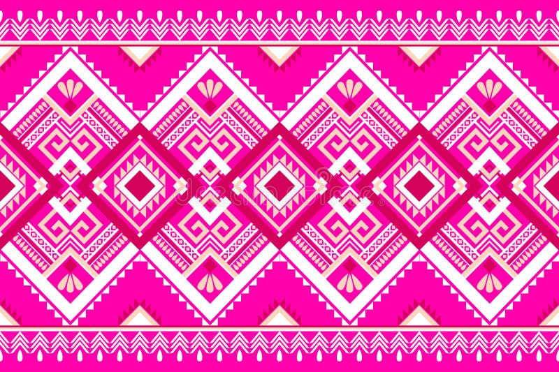 Pink Graphic Design Pattern Stock Vector - Illustration of geometric ...