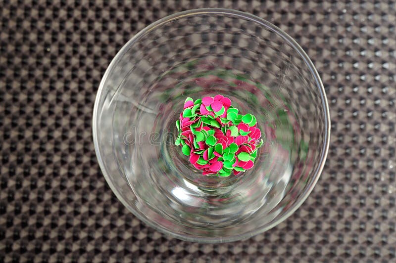 Pink and green confetti stock image. Image of pink, pattern - 76341463