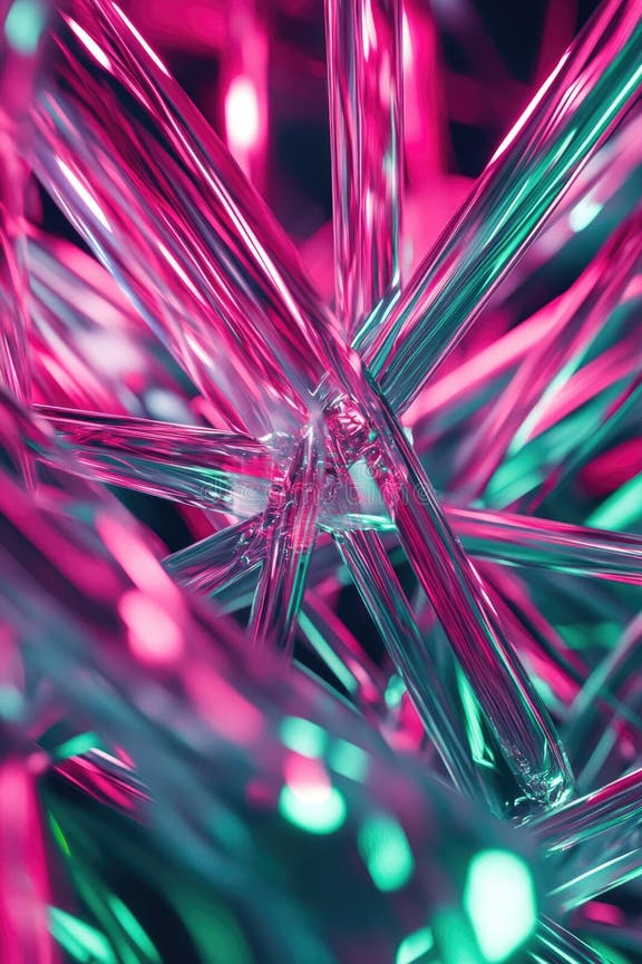 Pink and Green Light Clusters Stock Image - Image of neon, party: 373165123