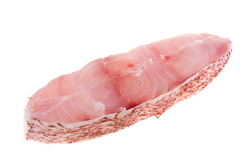 Pink grouper steak stock photo. Image of fillet, cook - 12550012