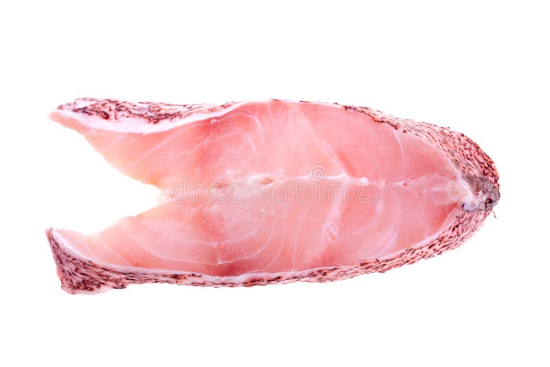 Pink grouper steak stock image. Image of white, cross - 12599051
