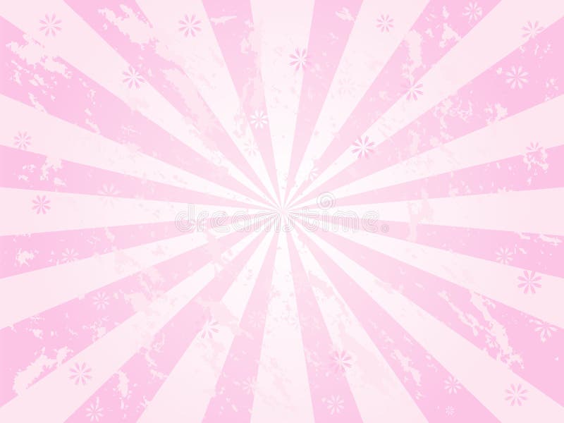 Sunburst Light Pink Background