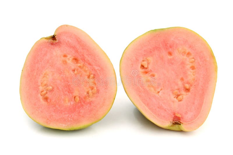Pink guava` stock photo. Image of fresh, sitosterol, grainy - 98606430