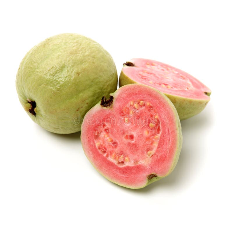 Pink guava fruit stock image. Image of superfruit, guava - 110984781