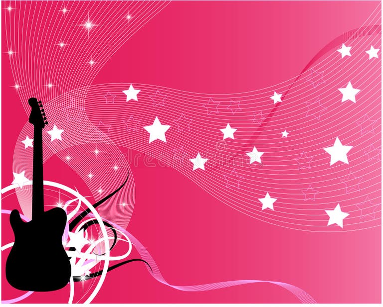 Guitar Pink Stock Illustrations – 3,664 Guitar Pink Stock Illustrations ...