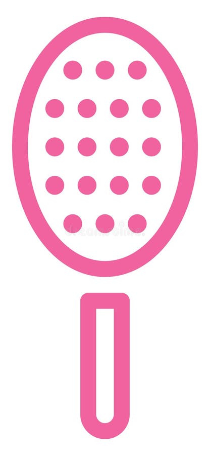 Hair Brush Pink Handle Vector Stock Illustrations – 138 Hair Brush Pink ...