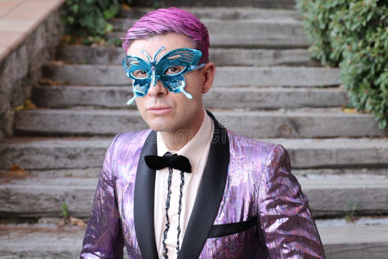 178 Handsome Man Wearing Masquerade Mask Stock Photos - Free & Royalty ...