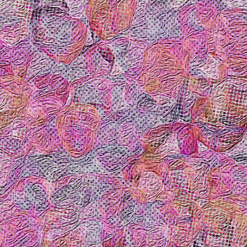 Pink Halftone ,circle Dot Illustration Background for Design Stock ...