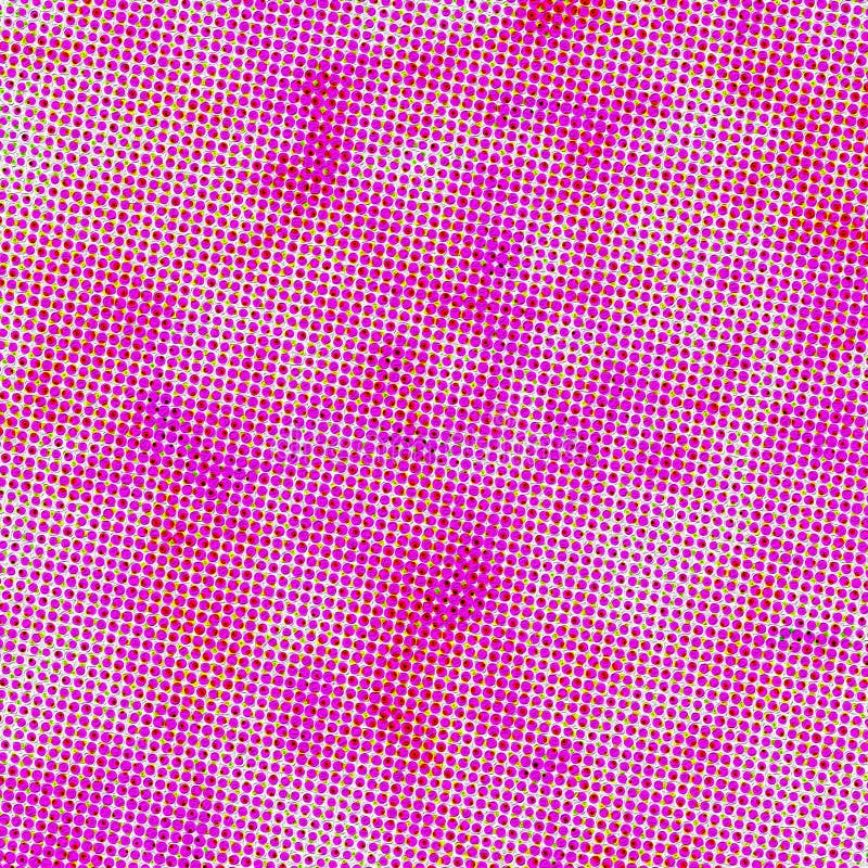 Pink Halftone ,circle Dot Illustration Background Stock Image - Image ...