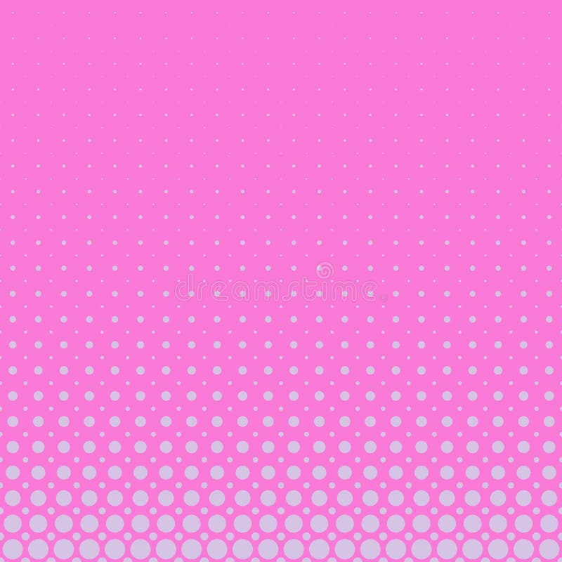 Pink Halftone Ellipse Pattern Brochure Template - Vector Poster ...