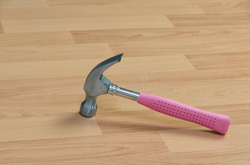 Pink hammer stock image. Image of pink, pattern, utensils - 49898123