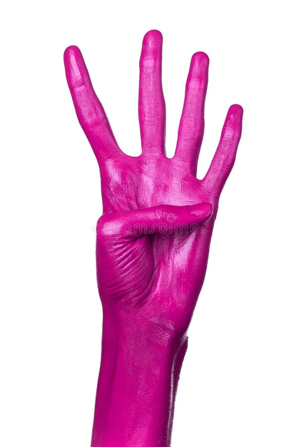 Pink Hand Crocheted Christmas Tree Bauble. Stock Image - Image of ...