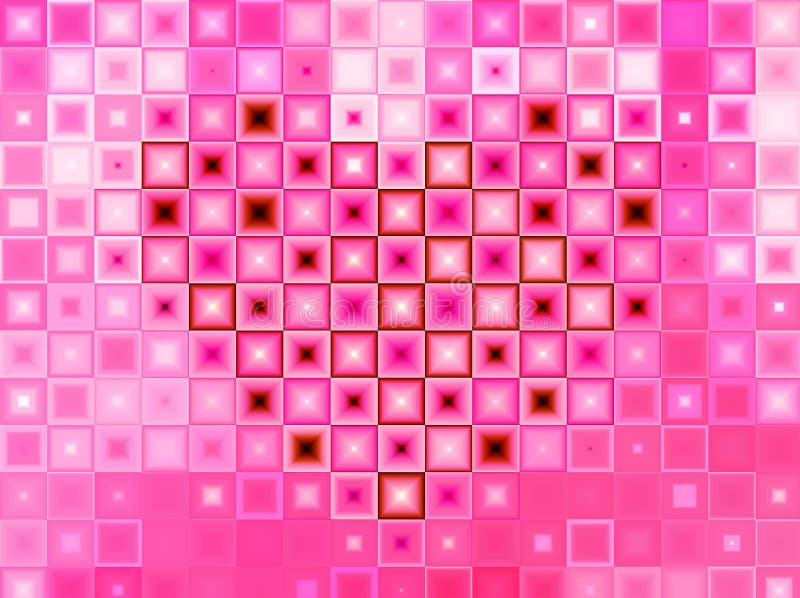 Pink hart stock image. Image of hart, cotton, thread - 50318463