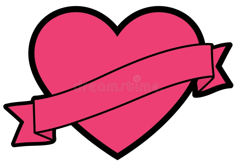 Heart Banner Clip Stock Illustrations – 11,338 Heart Banner Clip Stock ...