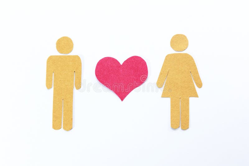 Pink heart , man and woman stock image. Image of pink - 29482593
