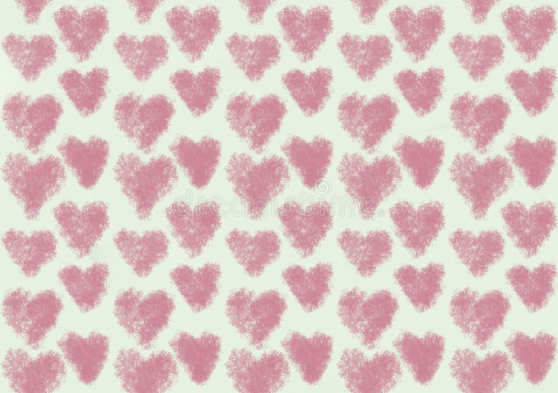 Pink Heart Pattern stock illustration. Illustration of design - 10013087