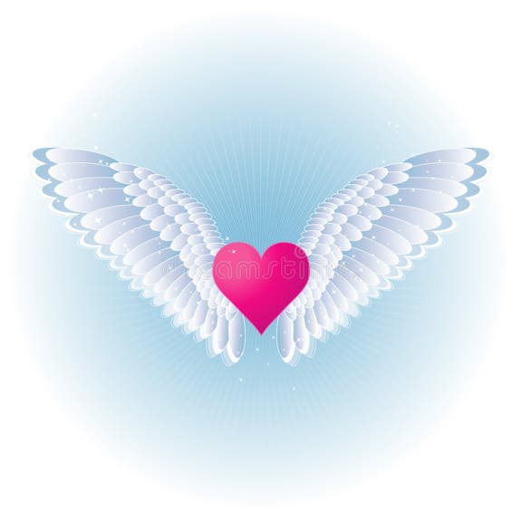 Pink heart, vector stock vector. Illustration of celebrate - 1853561