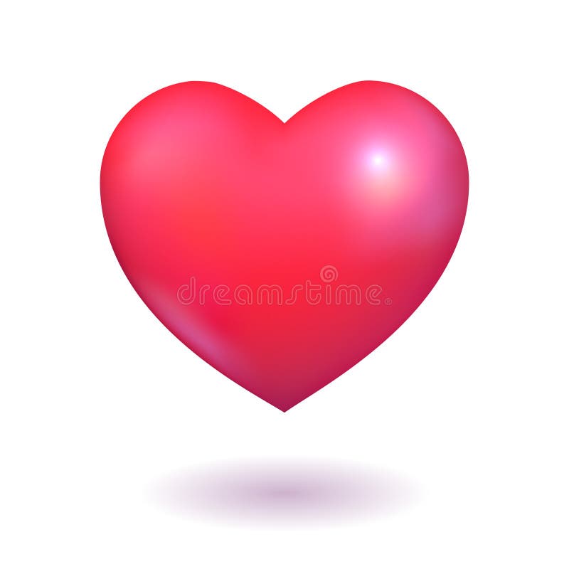 Pink Heart on Black Background Stock Vector - Illustration of ...