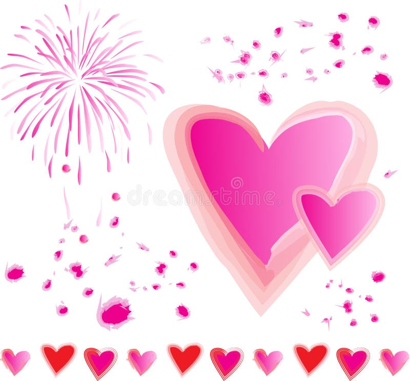 Heart Firecracker Stock Illustrations – 848 Heart Firecracker Stock ...