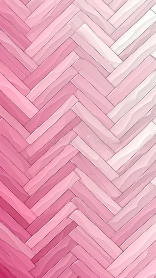 Pink Herringbone Pattern with Gradient Shades, Seamless Texture. Modern ...