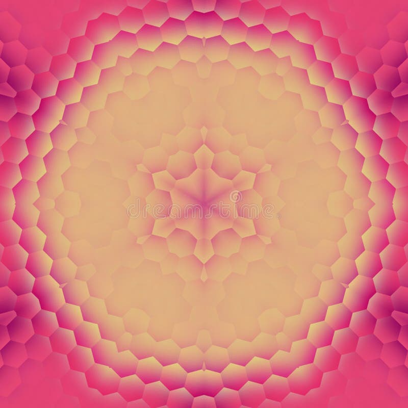 Pink Hexagon Background Abstract Shades Shapes and Blurs Stock ...