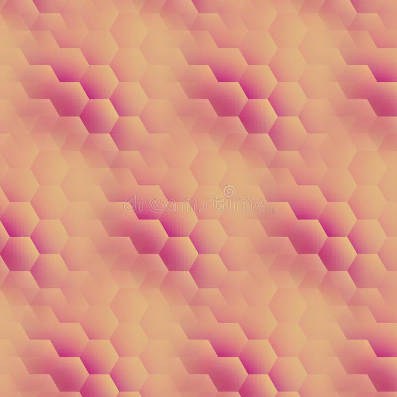 Pink Hexagon Background Abstract Shades Shapes and Blurs Stock ...