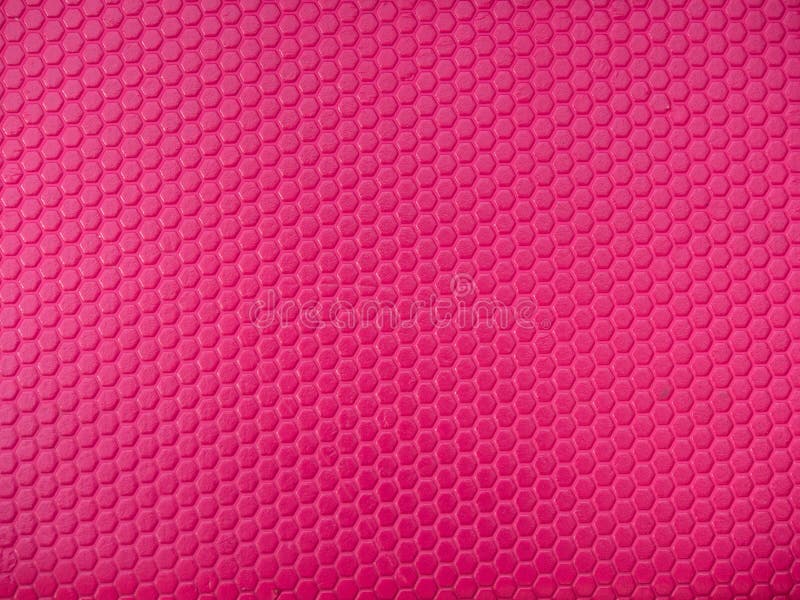 Pink Hexagon Surface Background. Plastic Texture Stock Photo - Image of ...