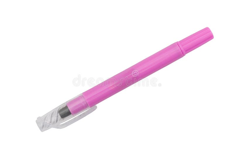 Pink highlight marker stock image. Image of clipping - 311180673