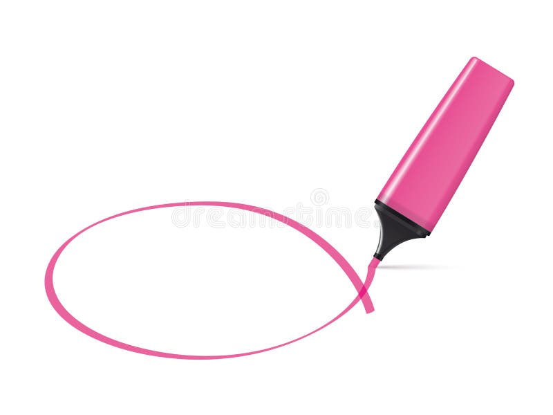 Drawing Highlighter Stock Illustrations – 6,160 Drawing Highlighter ...