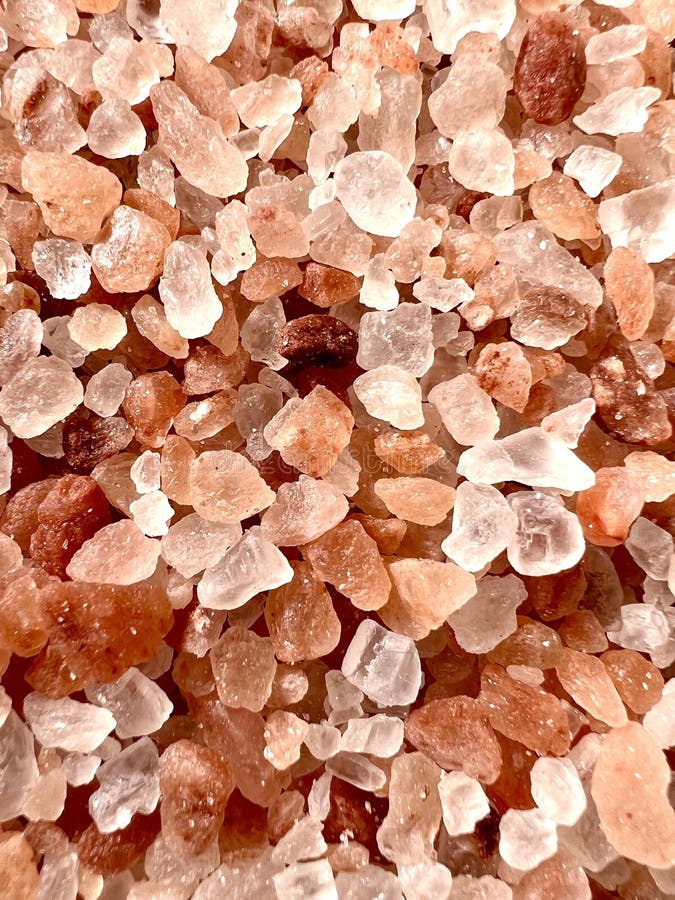 Pink Himalayan salt stock photo. Image of coarsely, close - 288505072