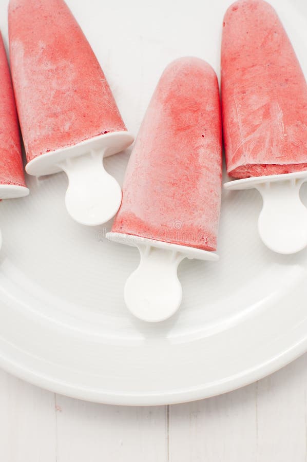 Pink ice cream pops stock photo. Image of pops, summer - 29212544