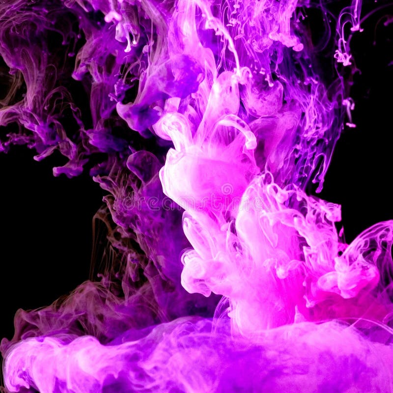 Pink ink stock image. Image of drops, liquid, fantasy - 118649309