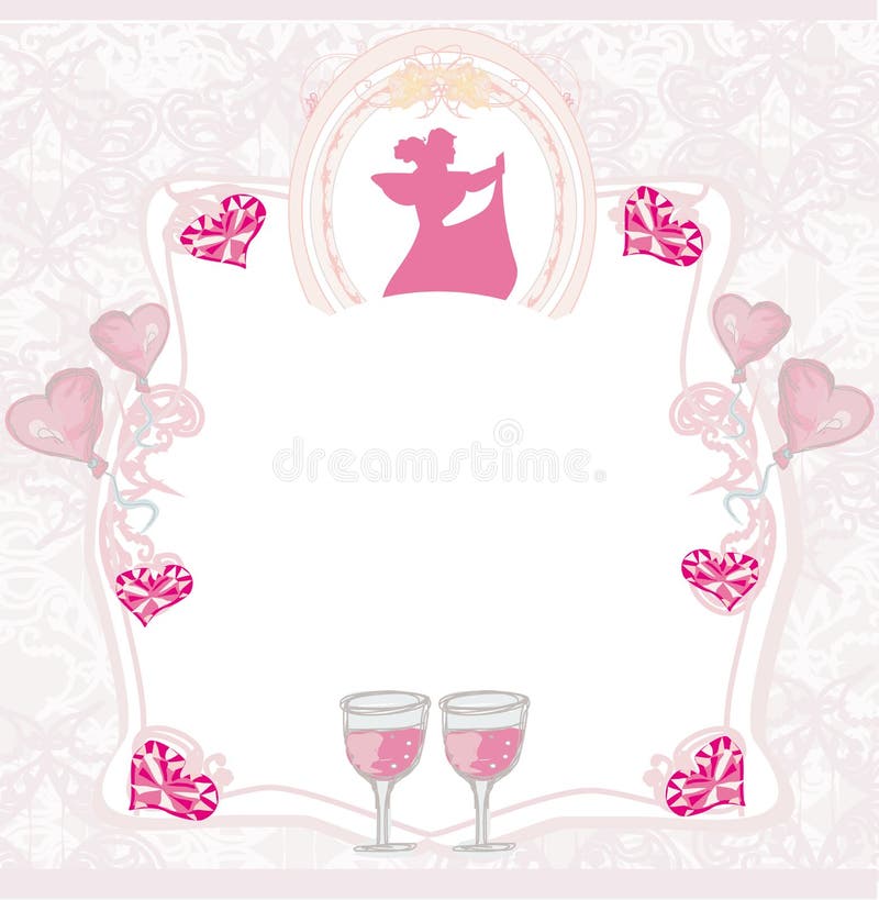 Pink Invitation To the Prom Dance Stock Vector - Illustration of happy ...