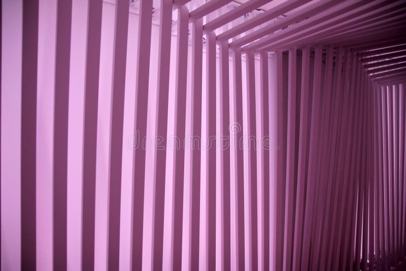 Pink Iron Artwork with Optical Illusion Stock Illustration ...